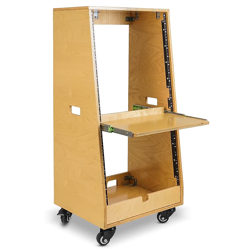 SDRK-ST20T | DIY Slanted 20U Studio Rack (12U Top + 8U | Reverb