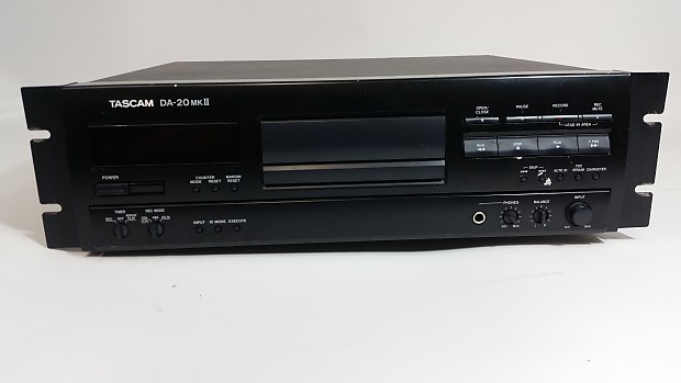TASCAM DA-20 MKII Dat recorder Black | Reverb