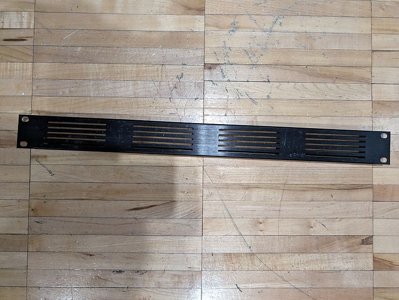 1u Vented Rack Panel Reverb