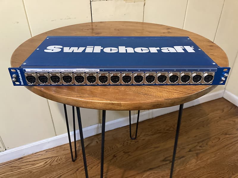 Switchcraft PT16FX2DB25 Pass Though Patch Bay | Reverb