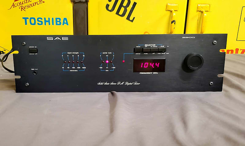 SAE 3200 TUNER - BLACK/ALUMINUM | Reverb