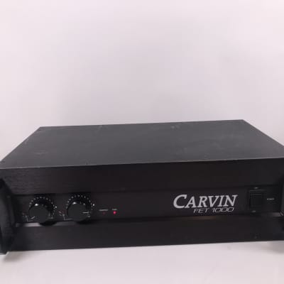 Carvin FET 1000 1000 Watt Stereo Power Amplifier | Reverb
