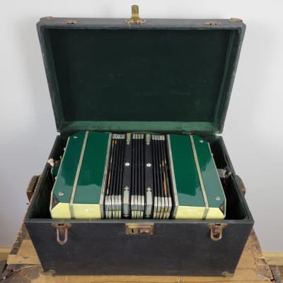 Unknown Button Box Concertina With OHSC | Reverb