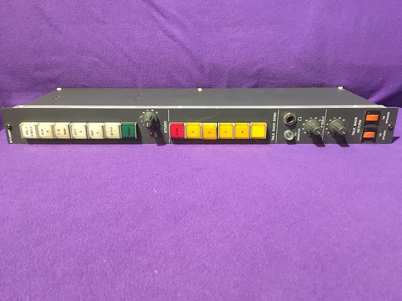 Studer Talkback / Studio Monitor unit 1.912.320 incl. manual | Reverb