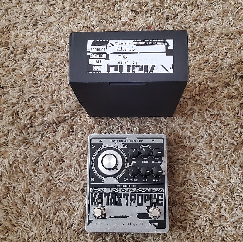 JPTR FX KATASTROPHE 2023 - Silver and black | Reverb