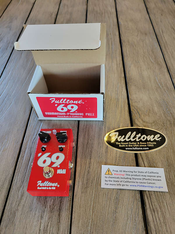 Fulltone '69 Germanium-Powered Fuzz pedal | Reverb