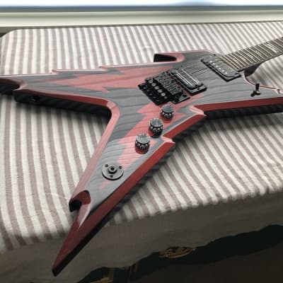 Dean Dime RAZORBOLT, Dimebag Darrell designed, glossy RED & | Reverb