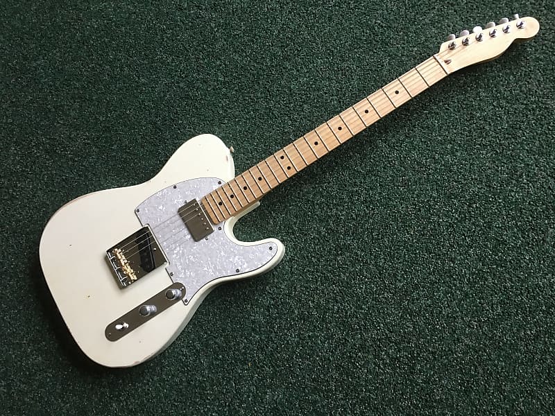 Warmoth Fat Tele Nitro Finish Partscaster Lambertones Fender | Reverb