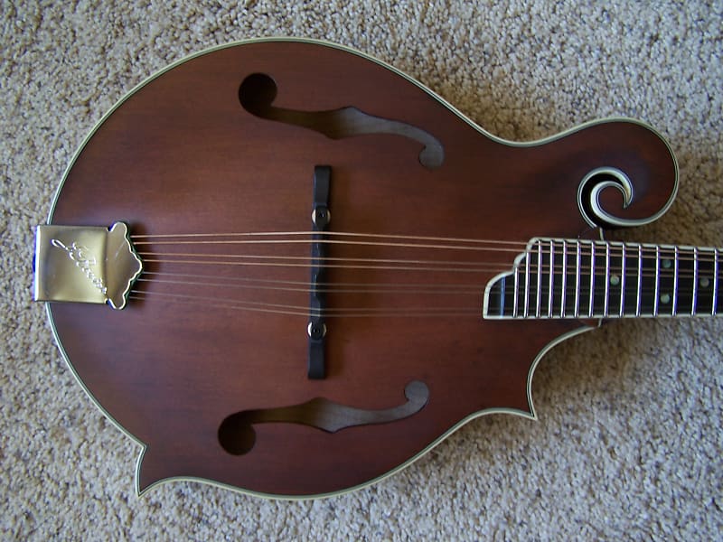 J Bovier F5 Tradition mandolin 2011 antique caramel satin | Reverb
