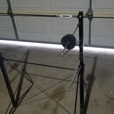 invisible keyboard stand 2 tier 1980s black | Reverb