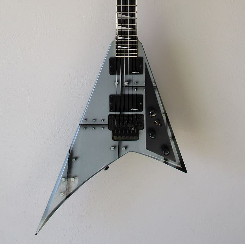 Jackson USA RR1 Randy Rhoads Flying V w/OHSC Bolted Steel | Reverb