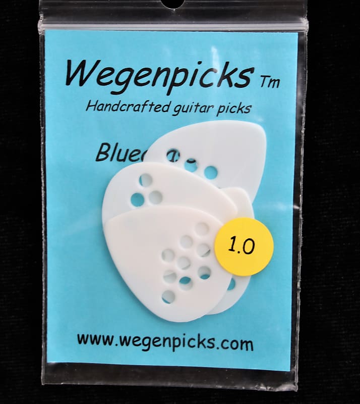 WEGEN Bluegrass pick 1mm (pack of 4) 2022 White | Reverb