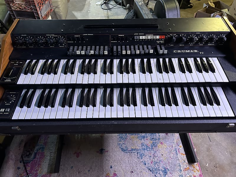 Crumar T2 organ | Reverb