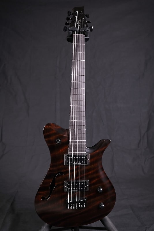 ViK Guitars Caprice 7 Brazilian Rosewood Neck & Real Carbon | Reverb