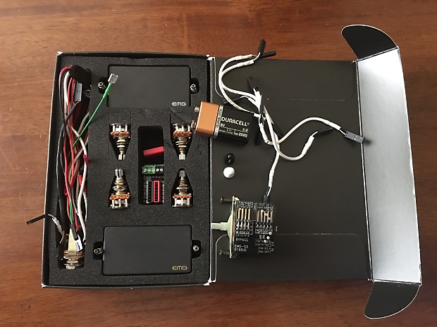 EMG 81/85 With Solderless Kit & Switch 2012 Black | Reverb