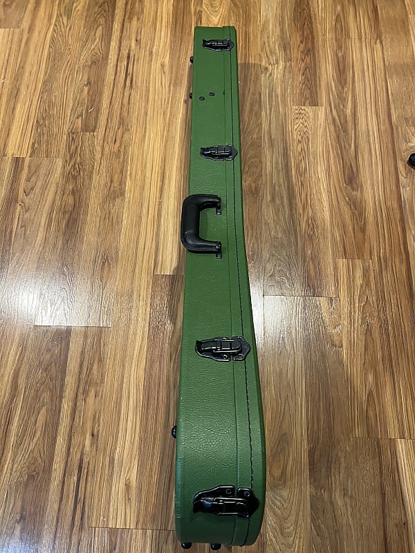 Gibson Flying V Case - Green Tolex | Reverb