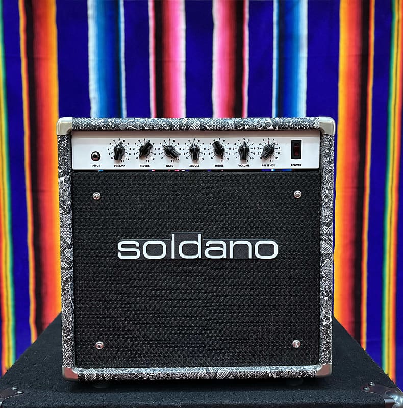 Soldano Astroverb 16 1x12 Combo - Snakeskin | Reverb