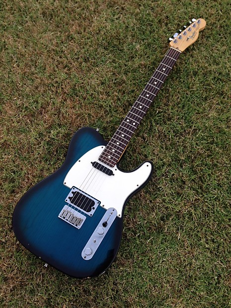 Fender Telecaster plus v1 1992 Blue Burst | Reverb