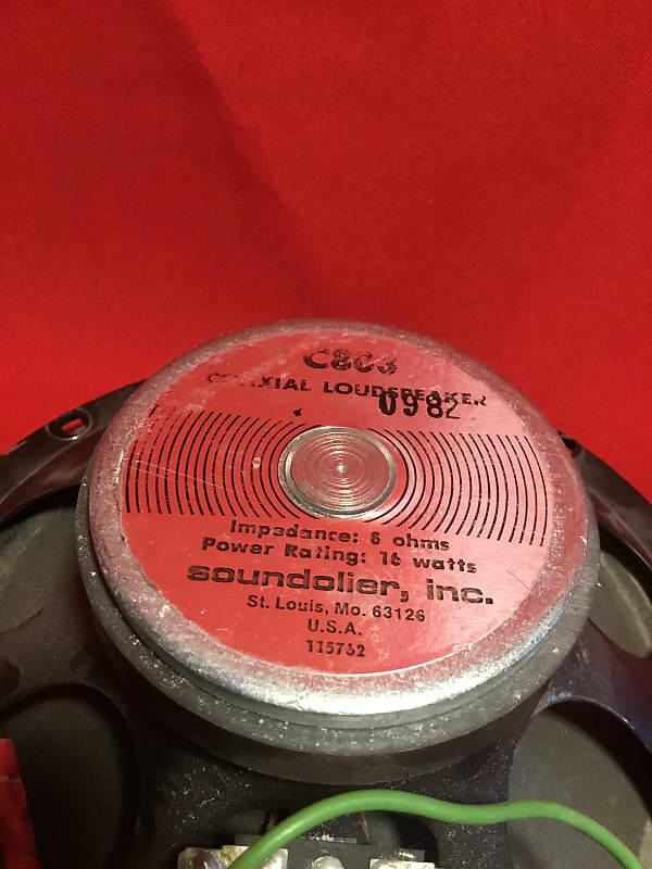Soundolier C803 coaxial Loud Speaker | Reverb