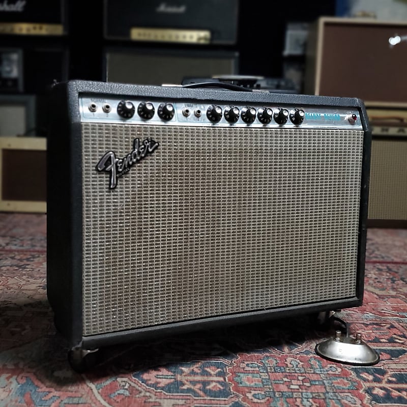 Fender Deluxe Reverb *Blackfaced* 1977 Modified | Reverb