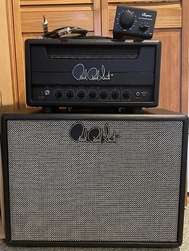 PRS HDRX 20 20-Watt Guitar Amp Head & PRS HDRX 1x12" Cabinet | Reverb