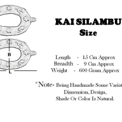 Silambu South Indian Brass Kai For Use Dance In Temples | Reverb