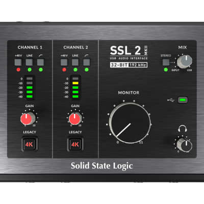 Solid State Logic SSL 2 MKII USB Audio Interface | Reverb