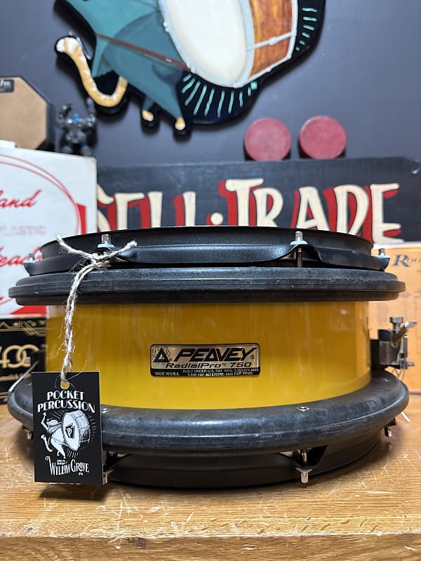 Peavey RadialPro 750 14x6.5" Snare Drum - Yellow | Reverb