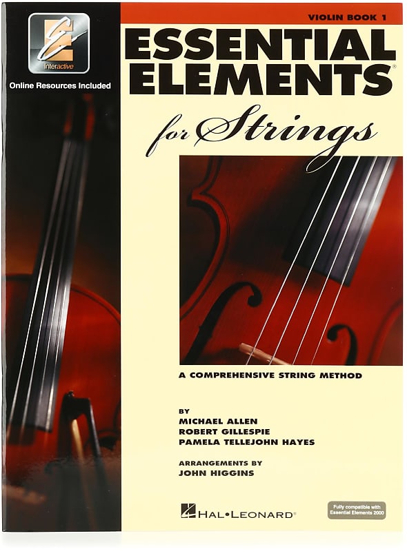 Hal Leonard Essential Elements for Strings - Violin Book 1 | Reverb