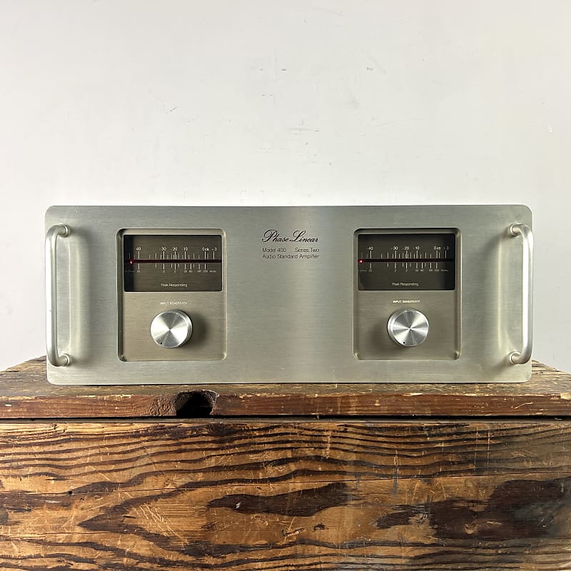 Phase Linear Model 400 Series Two Stereo Power Amplifier - | Reverb