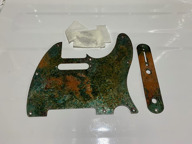 Telecaster Aged Pickguard & Control Cover | Reverb