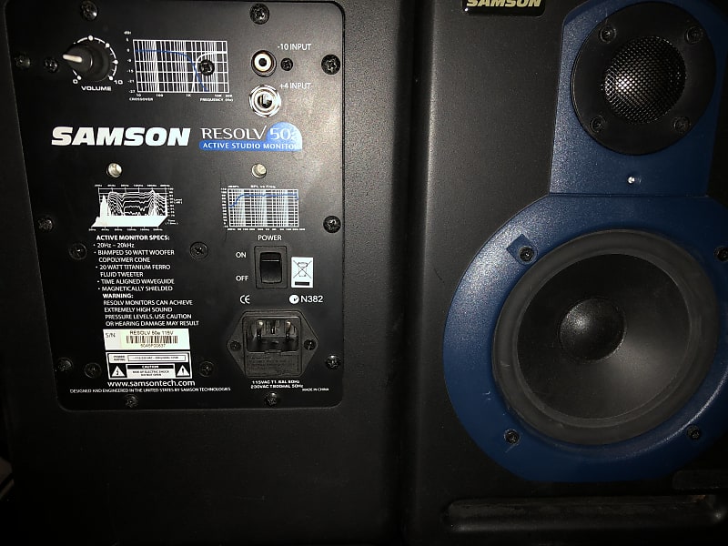 Samson Resolv 50a - Black | Reverb
