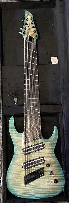 Agile 10 String Fan Fret Multi Scale Electric Guitar Pendulum | Reverb