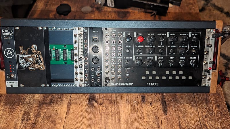 Arturia Rackbrute 3U w/ Moog Mavis & More! | Reverb