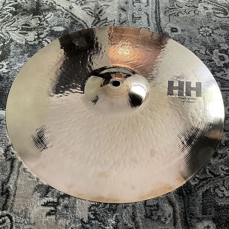 Sabian 14” HH Rock Hi-Hat Top - Brilliant Finish | Reverb