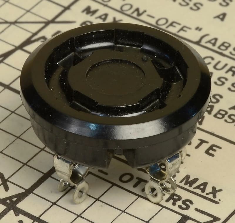5 Pin Black Phenolic Tube Socket Top For Building Adapters | Reverb