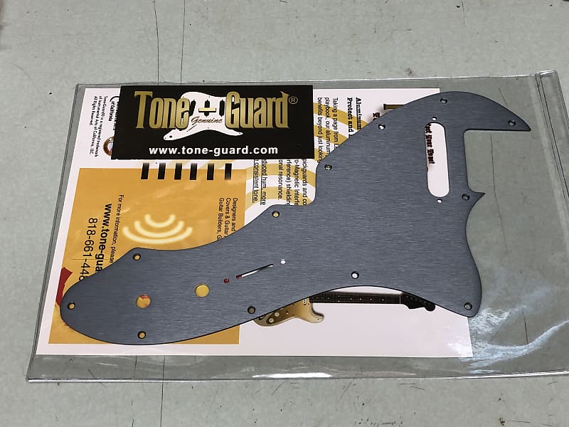 Tone-Guard Telecaster Thinline 1969 Style Pickguard - Grey | Reverb