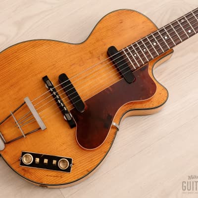 1958 Hofner Club 50 (Model 127) Vintage Hollowbody Guitar | Reverb