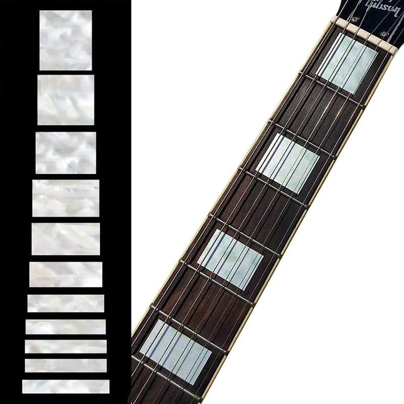 Realistic Fretboard Inlay Stickers for Guitars & Bass - Super | Reverb
