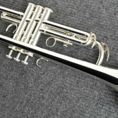 Yamaha Silver Plated Advantage Model YTR-200ADII Bb Trumpet | Reverb