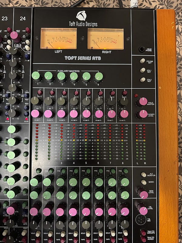 Toft Audio Designs Series ATB 24 Channel Console 2010s - | Reverb