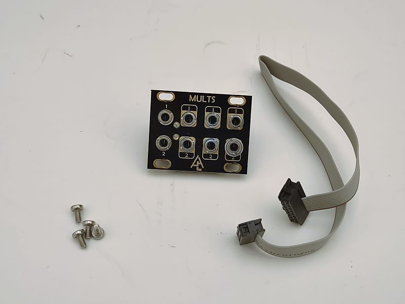 After Later Audio Buffered Mults Eurorack 1U Module Black | Reverb