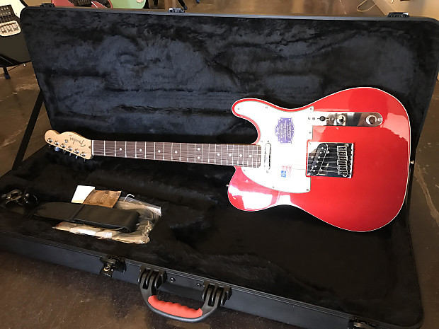 Fender Limited Edition American Deluxe Telecaster Candy Apple | Reverb