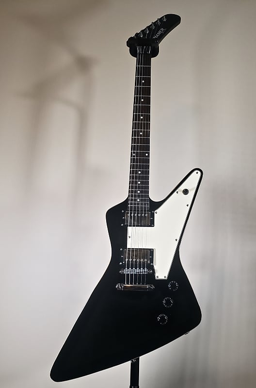 Hamer XT Explorer Standard 2000s - Black | Reverb