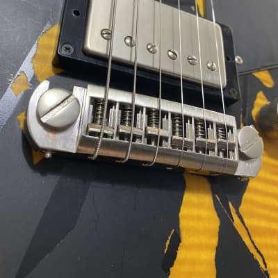 Yamaha Revstar RS620 Custom Stealth EVH flame sunburst burn | Reverb