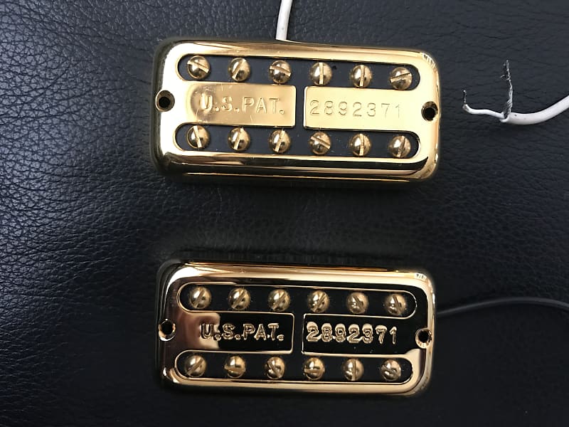 Gretsch Filtertron Pickup Set Gold 1994 Gold | Reverb