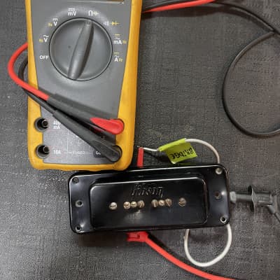 1972 Gibson P-90 Bridge Pickup & Trim Ring SG Professional | Reverb