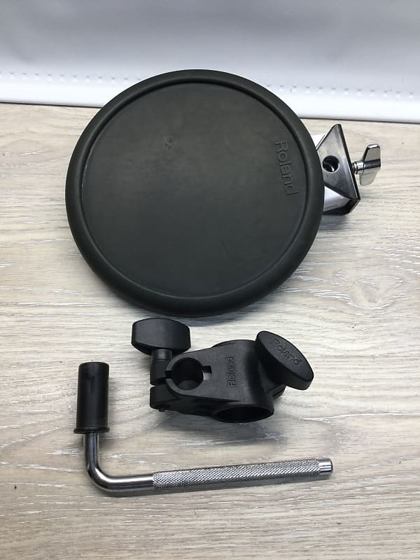 Roland PD-6 Single Trigger 10" V-Pad w/ MDC-7U Rack Mount & | Reverb