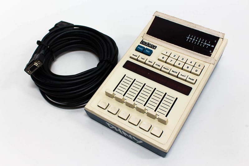 Vintage Lexicon LARC V1.0A Remote Control with Cable for | Reverb