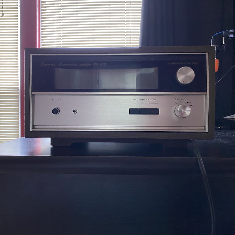 Sansui Reverberation Amplifier RA-500 1970 wood | Reverb UK